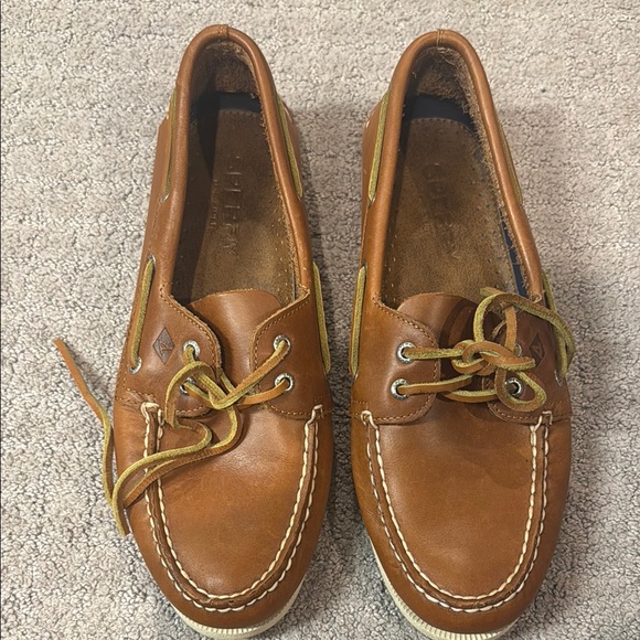 Sperry | Shoes | Sperry Mens Tan Leather Boat Shoes | Poshmark